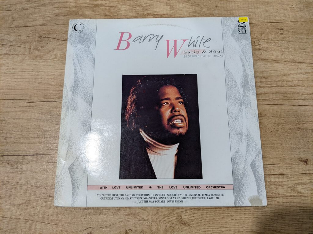 Barry White ‎- Satin and Soul (2LP) - Vinyl.ge - მუსიკალური ვინილები (ფირფიტები)