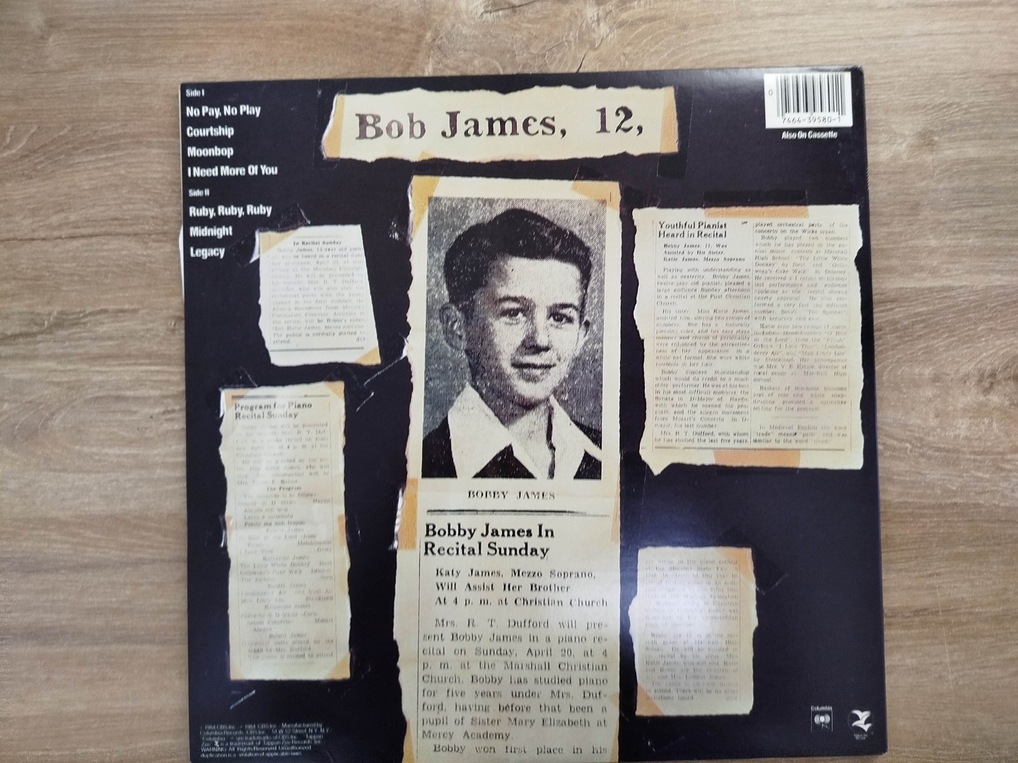 Bob James - 12 - Vinyl.ge - მუსიკალური ვინილები (ფირფიტები)