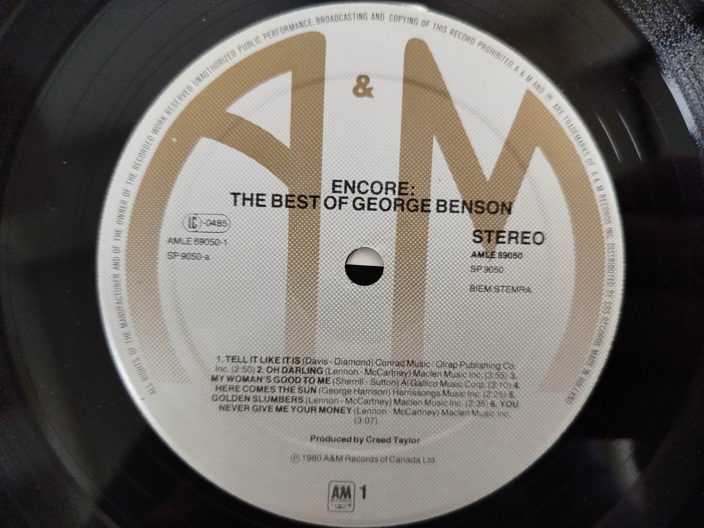 George Benson - Encore The Best Of George Benson - Vinyl.ge ...