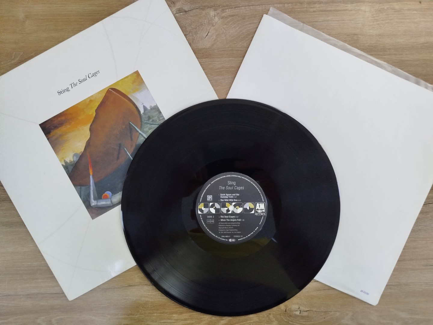 Sting - The Soul Cages - Vinyl.ge - მუსიკალური ვინილები (ფირფიტები)