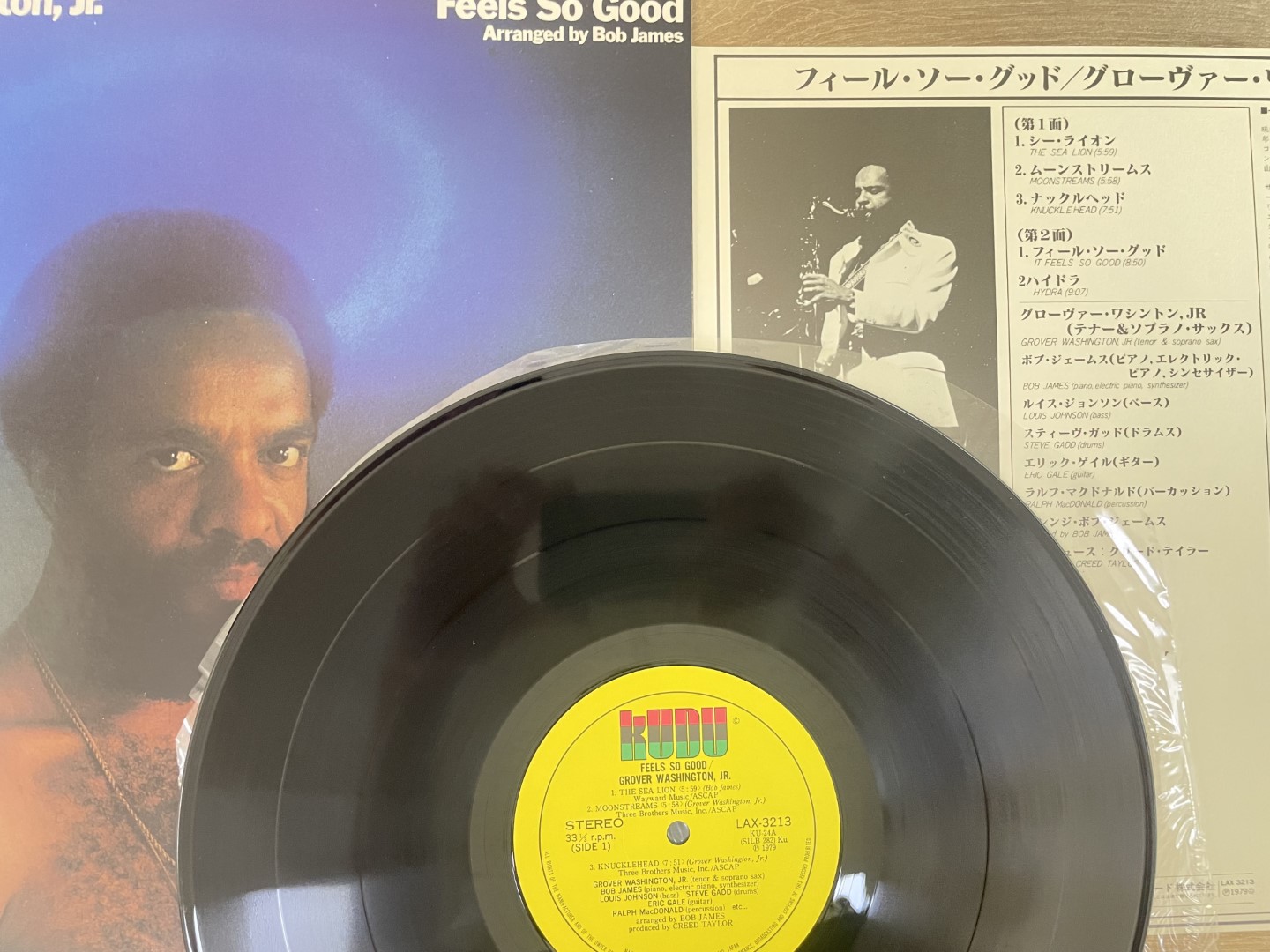 Grover Washington, Jr. - Feels So Good (JP) - Vinyl.ge - მუსიკალური ...