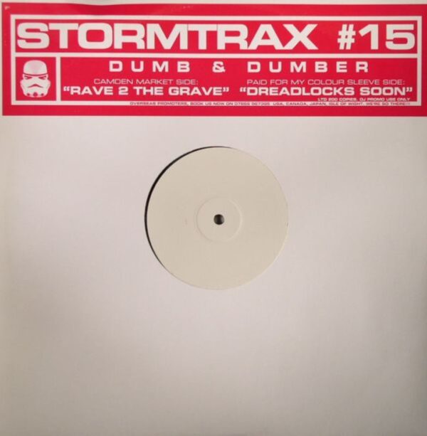 Dumb & Dumber - Rave 2 The Grave / Dreadlocks Soon (Hard House) - Vinyl ...